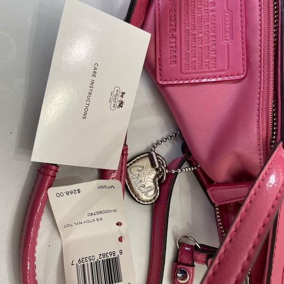 Coach | Bags | Coach New With Tag F7668 Signature Stitch Nylon Tote ...